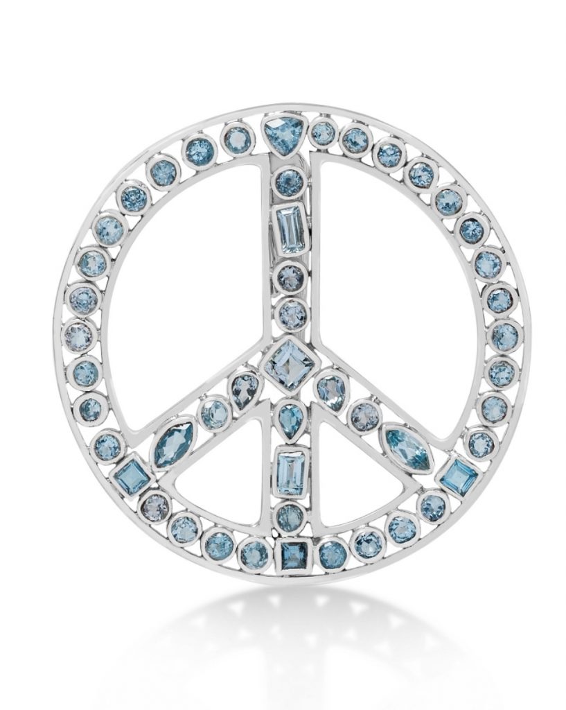 Blue Peace Brooch – Gang of Lust