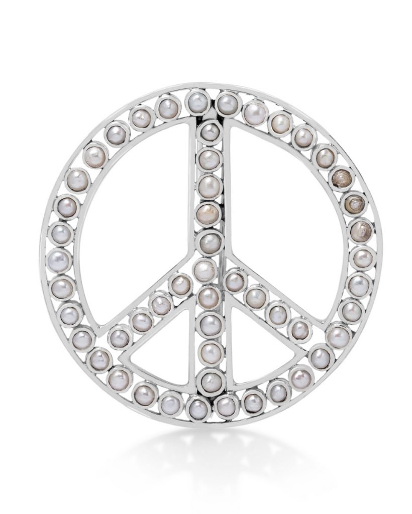 Peace Pearl Brooch - Gang of Lust