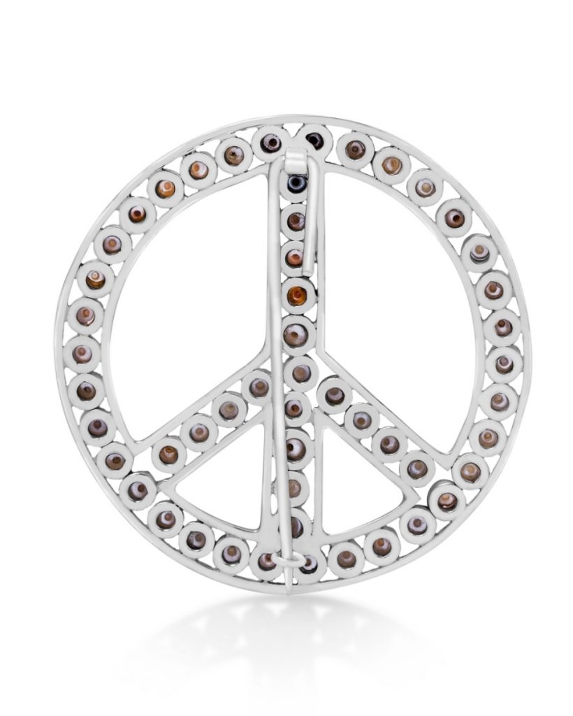 Peace Pearl Brooch - Gang of Lust